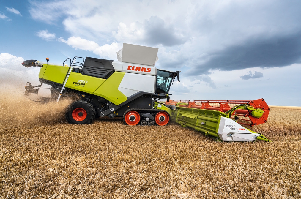 Claas Trion 750 Terra Trac Specyfikacja & Dane Techniczne (2022-2025)