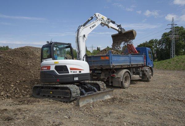 Specyfikacja koparki Bobcat E85 (2013 - 2025) | LECTURA Specs