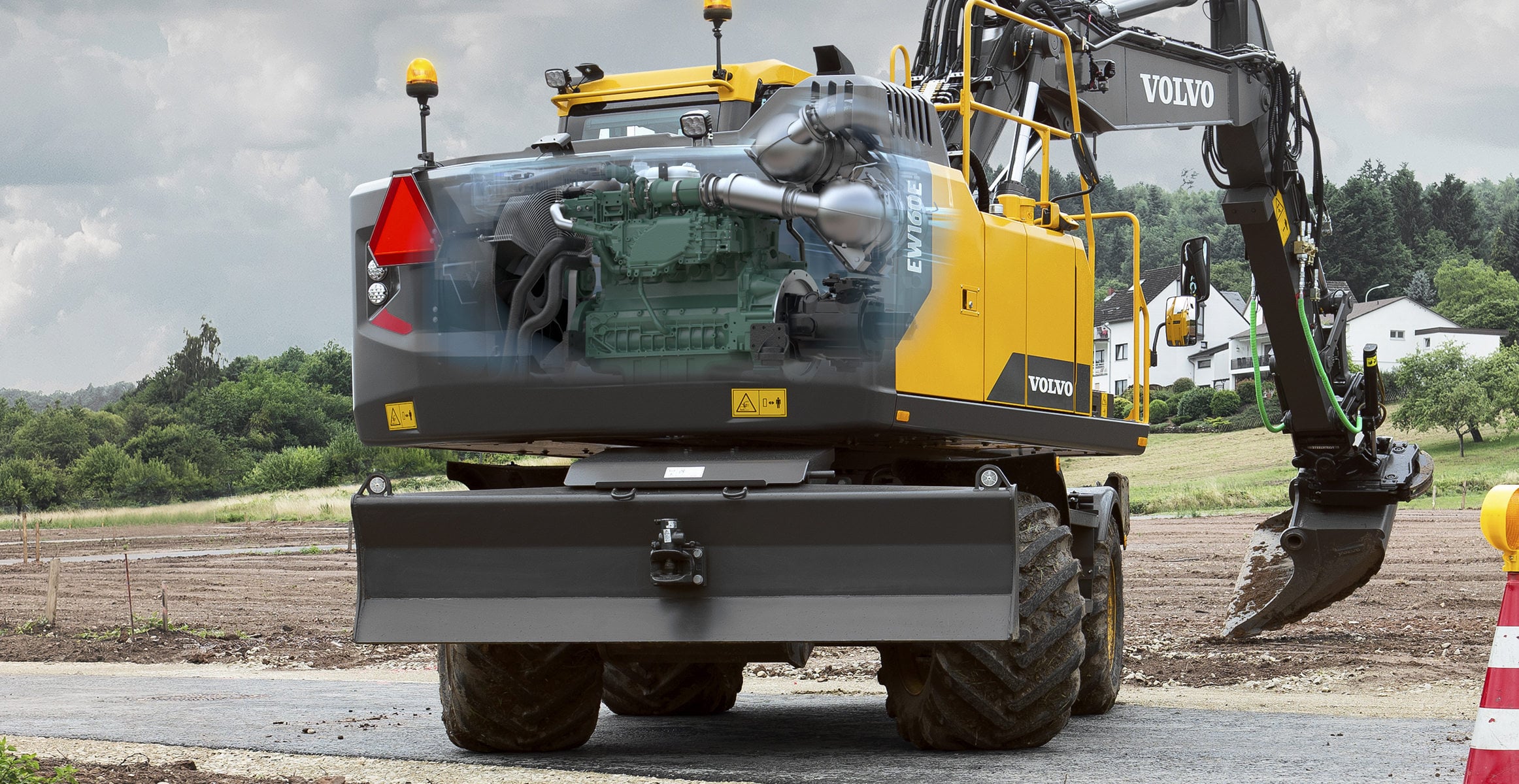 Specyfikacja koparki Volvo EW160E (2019 - 2025) | LECTURA Specs