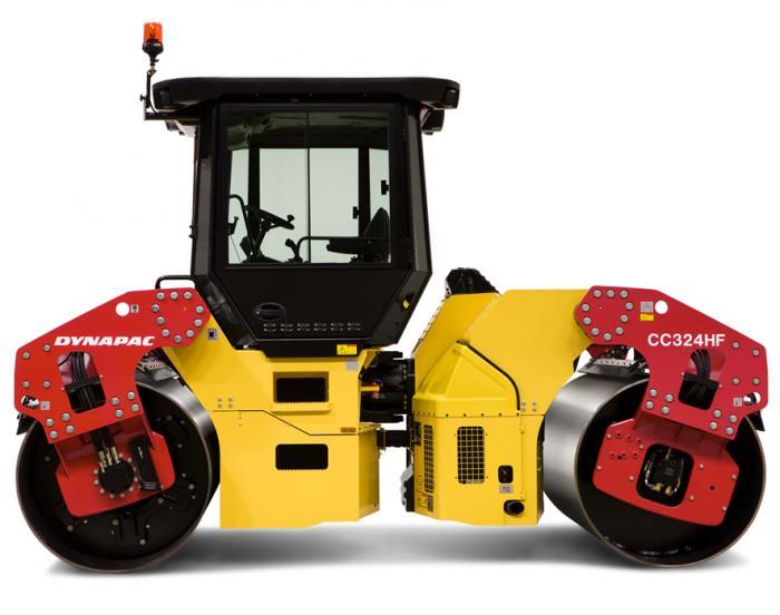 Dynapac CC 324 HF Specyfikacja & Dane Techniczne (2010-2014)